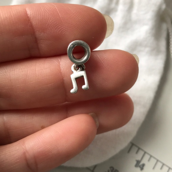 Pandora | Jewelry | Authentic Pandora Retired Dangle Music Note | Poshmark
